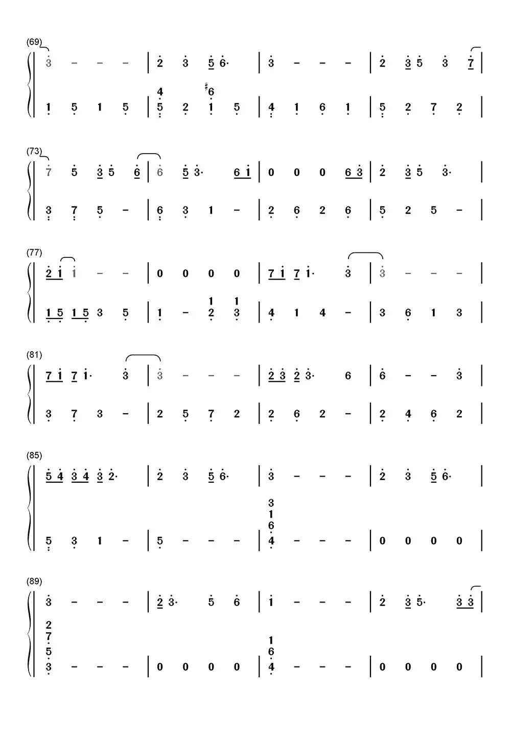 freepiano谱子-千图网